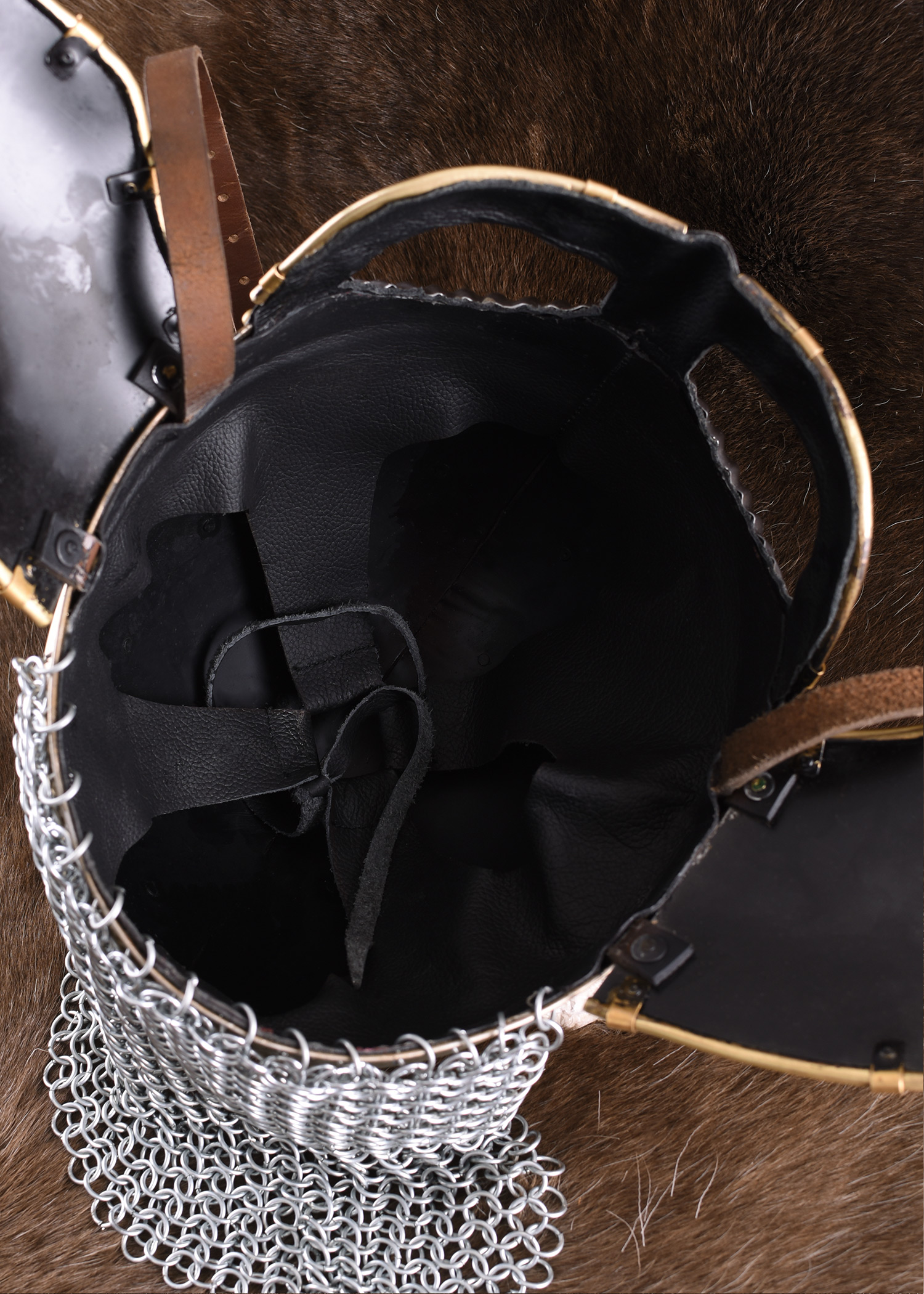 Medieval Helmets: Spectical Helmet Beowulf