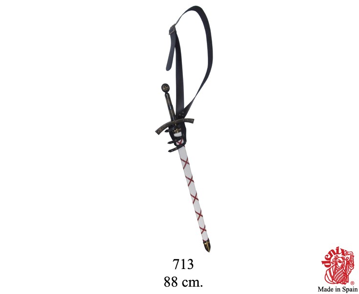 Swords: Belt leather door sword